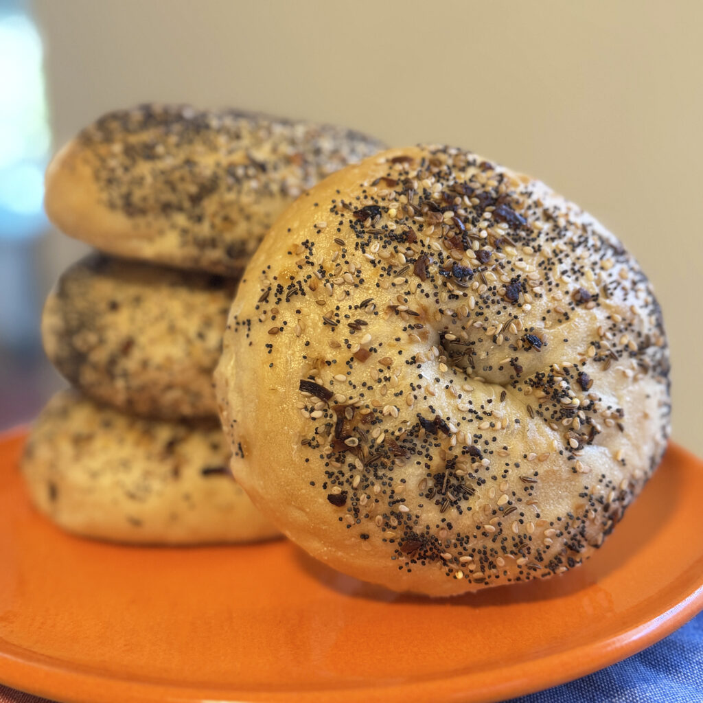 Everything Sourdough Bragel - Olde Hearth Bread Company