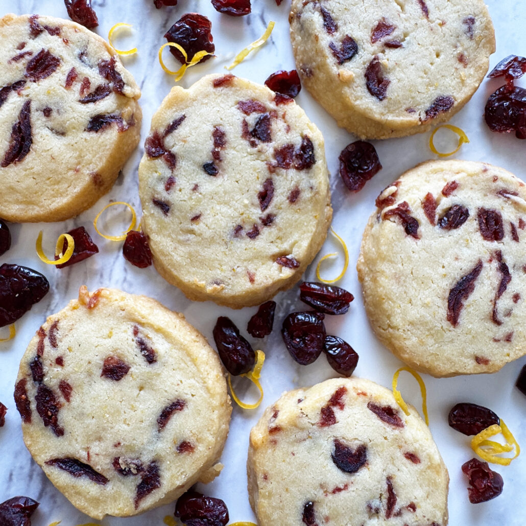 Cranberry Shortbread - Olde Hearth Bread Company